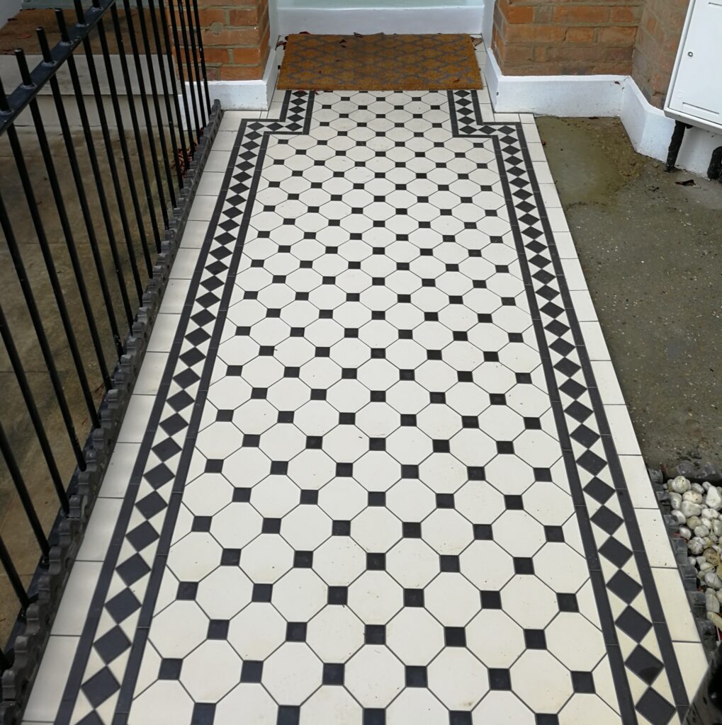 Customer Victorian floor tile gallery - The Tile Shop London